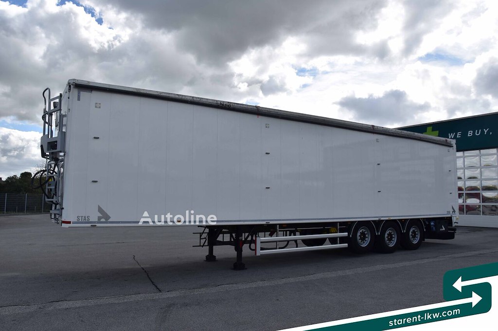 Stas 10mm 91m³ 2 x Liftachsen SAF-Achsen Funk Verzinkt ADR | MIETE poluprikolica sa pokretnim podom