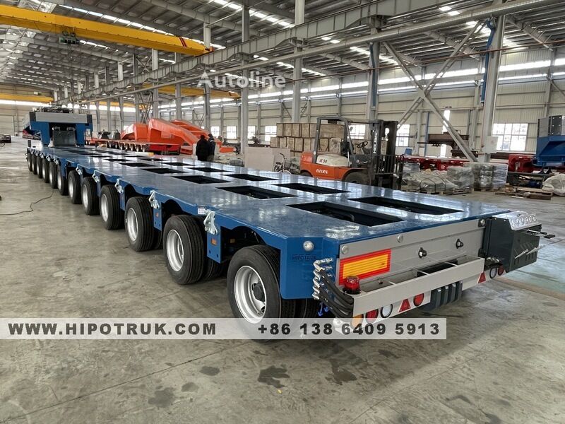 Nova Remolque Modular Hidráulico de 12 Ejes para Transporte Pesado modularna poluprikolica