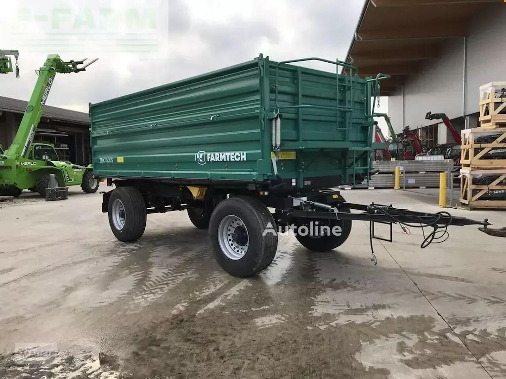 Farmtech zdk 1500 prikolica kiper