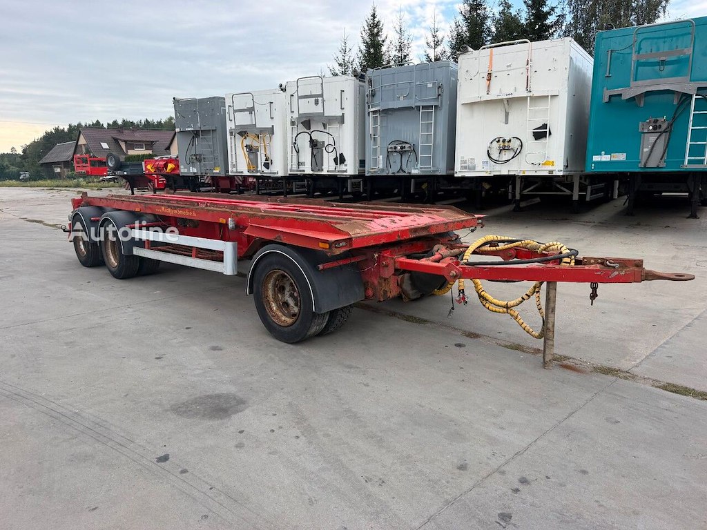 MJS Roll-off trailer Tipper 2012 year prikolica za kontejnere