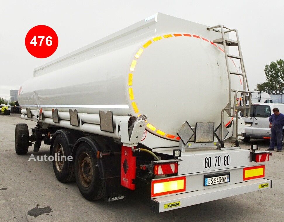 Magyar ADR 23000LITER prikolica cisterna za gorivo nakon udesa