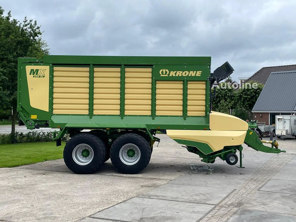 Krone MX 330 GL Ladewagen 129 uur! Opraapwagen NIEUW STAAT Schuitemake prikolica za prevoz zrna