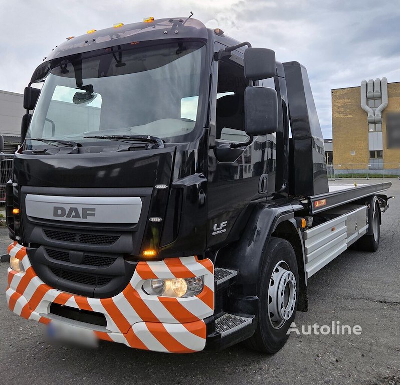 DAF LF 19.310 *JIGE *2 x 3.6t WINCHES *BRILLE *BOOM *Load 9ton šlep auto