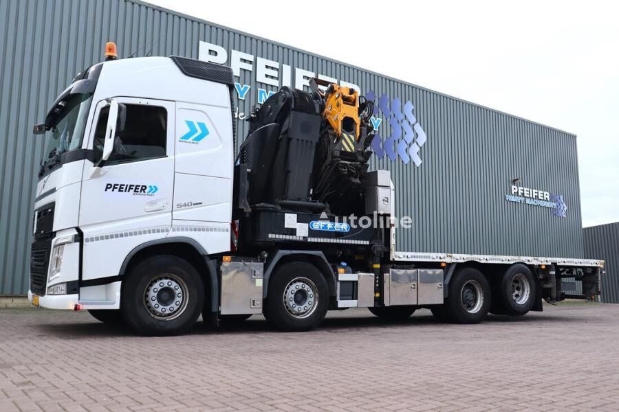 Effer 955/8S Volvo 540 Euro 6, 8x2x4 Drive, Fully Remote kamion platforma