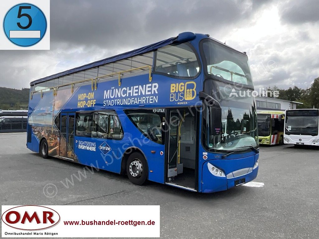 Volvo Unvi B9TL Cabrio dvospratni autobus