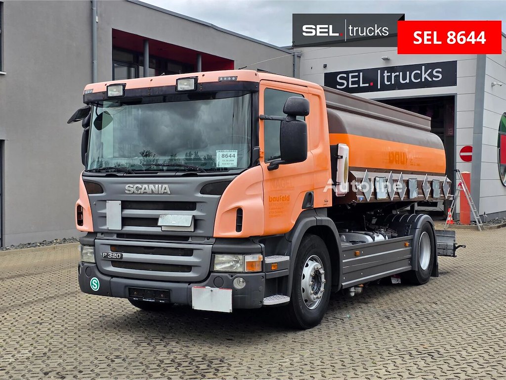 Scania P320 DB4X2MNA ADR: AT | FL | Teilledersitze autocisterna za gorivo