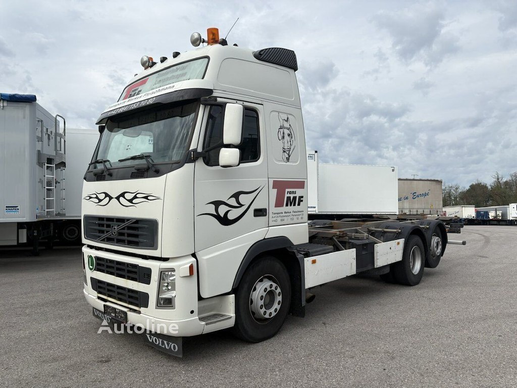 Volvo FH12 420, 6x2, BDF, Schaltgetriebe/Manuell, Tachoscheibe/Analog vozilo za prevoz kontejnera