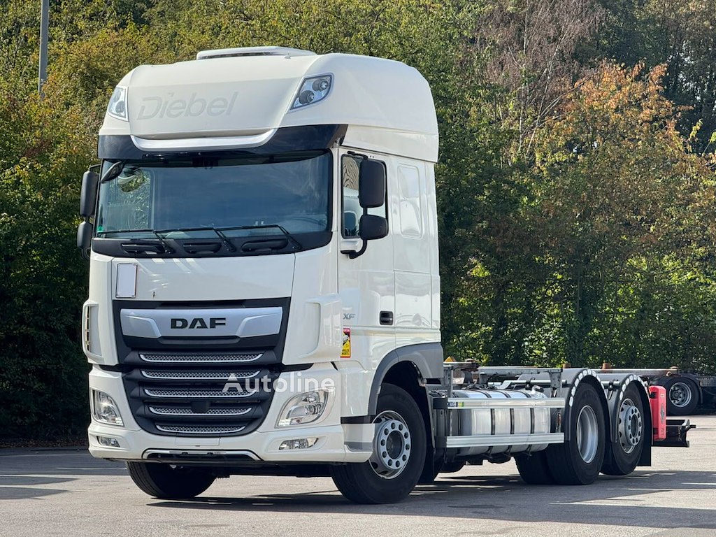 DAF XF 480 BDF FAN SSC, ACC, AHK, Vollluft vozilo za prevoz kontejnera
