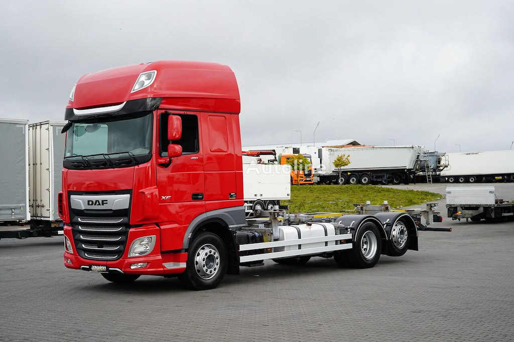 DAF XF / 480 vozilo za prevoz kontejnera