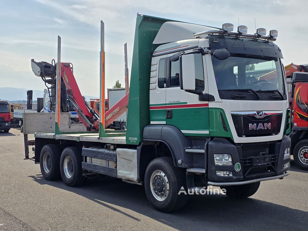 MAN TGS 33.500 kamion za prevoz drva