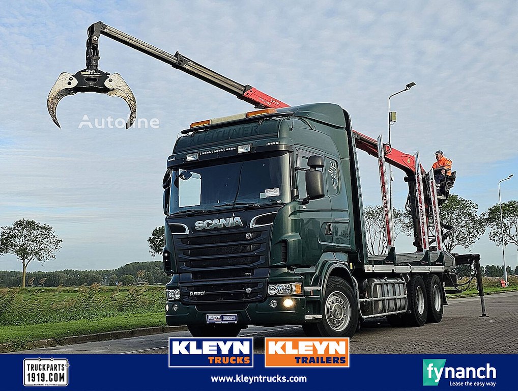 Scania R580 Epsilon 12Z kamion za prevoz drva
