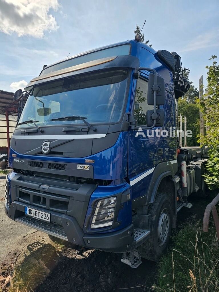 Volvo FMX 500 kamion za prevoz drva
