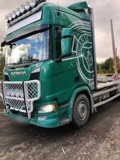 Scania R650 *6x4 *V8 *CHASSIS *RETARDER kamion za prevoz drva