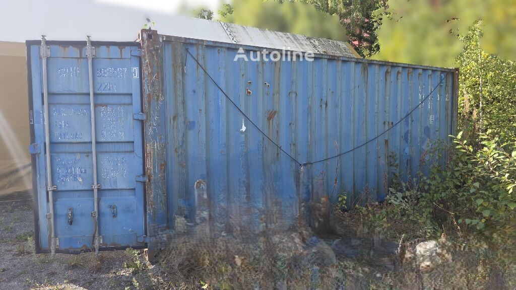 Prodaje se CMT 20 fots verkstedcontainer med kompressor, sveiseapparat og verkt kontejner 20 stopa na aukciji