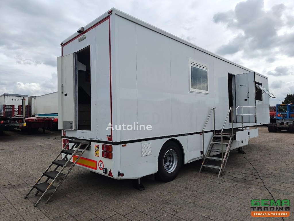 Renders ROC 12.10 NA single-axle office trailer / mobile home - air cond kamp prikolica