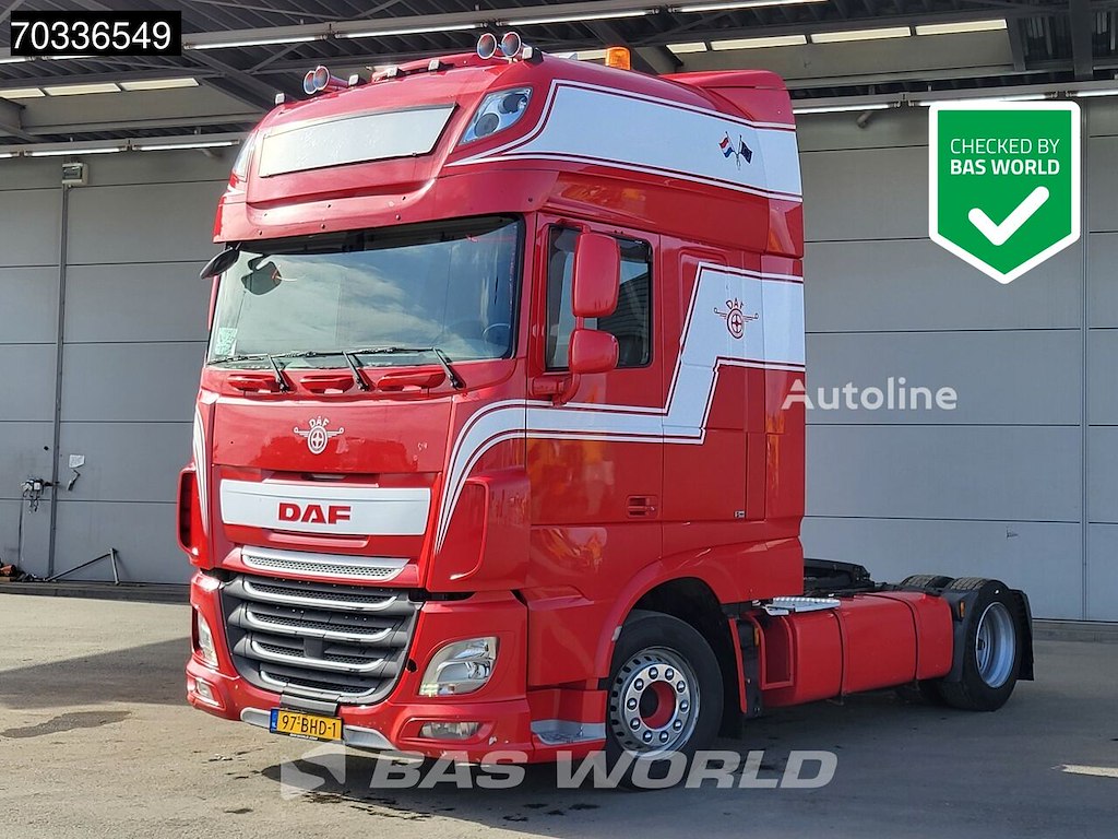 DAF XF 440 XF 4X2 SSC NL-Truck Mega 2x Tanks Standklima ACC Hubsatte tegljač