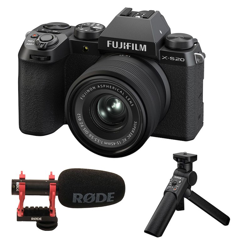 Fuji X-S20 15-45 Vlogger Kit