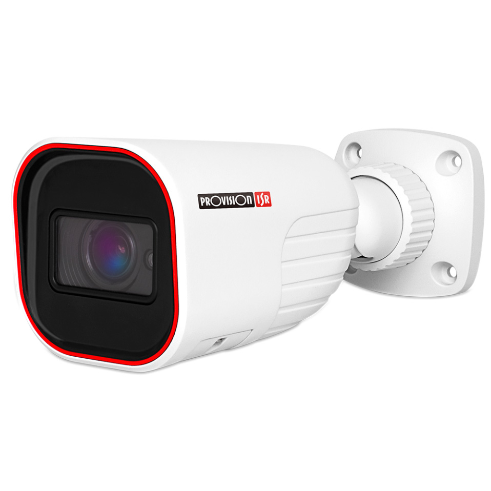 Ip kamera 8mp, S-sight, 2,8-12mm, PoE, Bela za video nadzor
