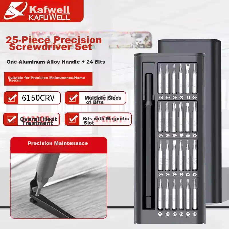 Kafuweier Set preciznih odvijača PS3765, 25 komada
