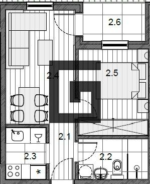 Novogradnja-Surčin 33.61m2, 1.5 ID#3252
67.220 €