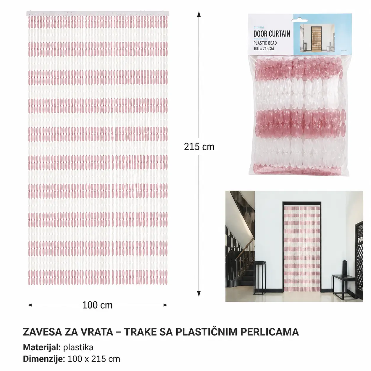 KMT Zavesa za vrata, Šarena