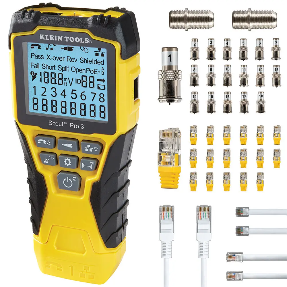 Klein Tools VDV501-852 - Scout Pro 3 Tester sa Locator Remote Kit