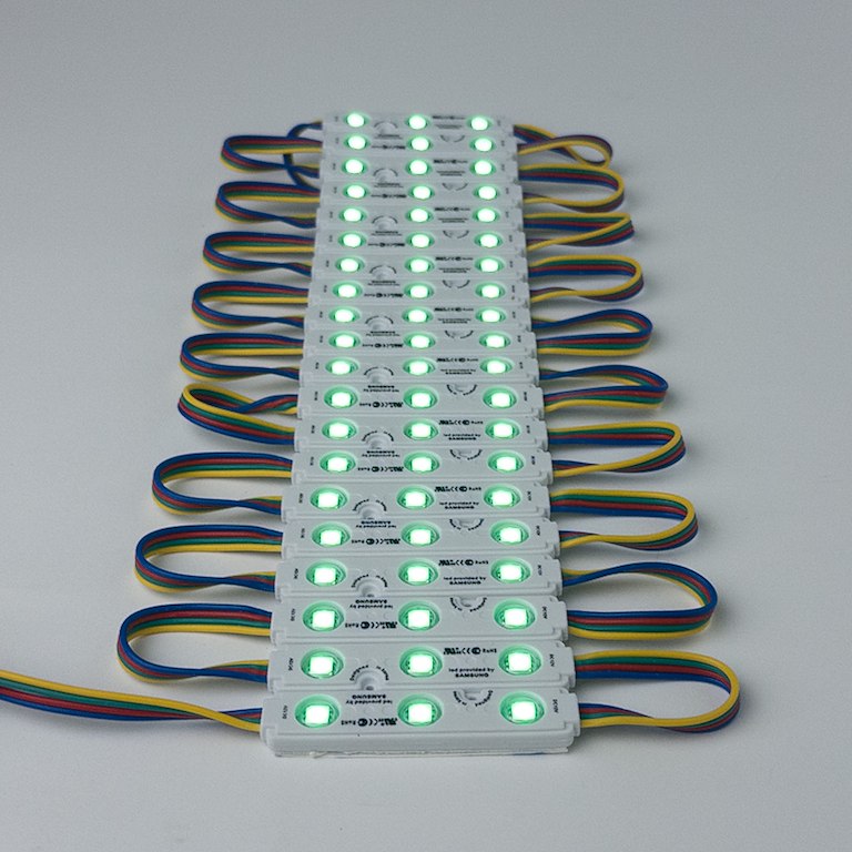 12V, LED MODUL 3/1, RGB, 1.5W