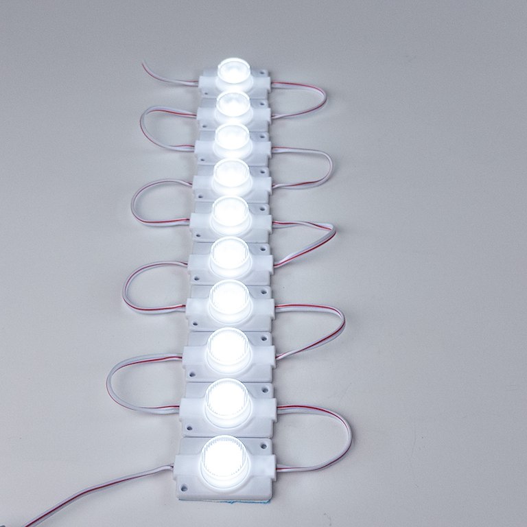 12V, LED MODUL, BIG LENS, 2,5W, 6000K