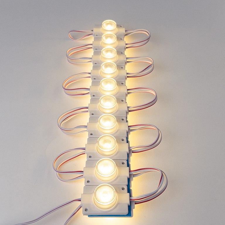 12V, LED MODUL, BIG LENS, 2.5W, 3000K