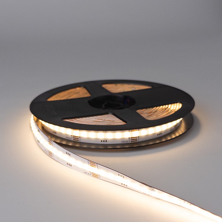 24V, LED TRAKA COB, 25W, RGB, 840 dioda/m IP20