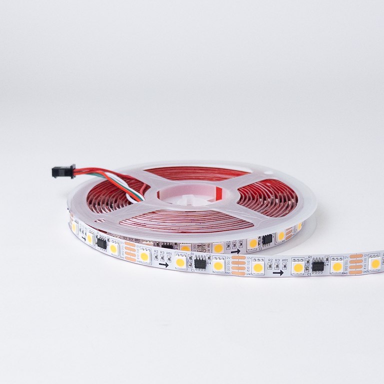 Adresabilna LED traka 4000K, neutralno bela Magic/Smart traka 5050/60 na 12V