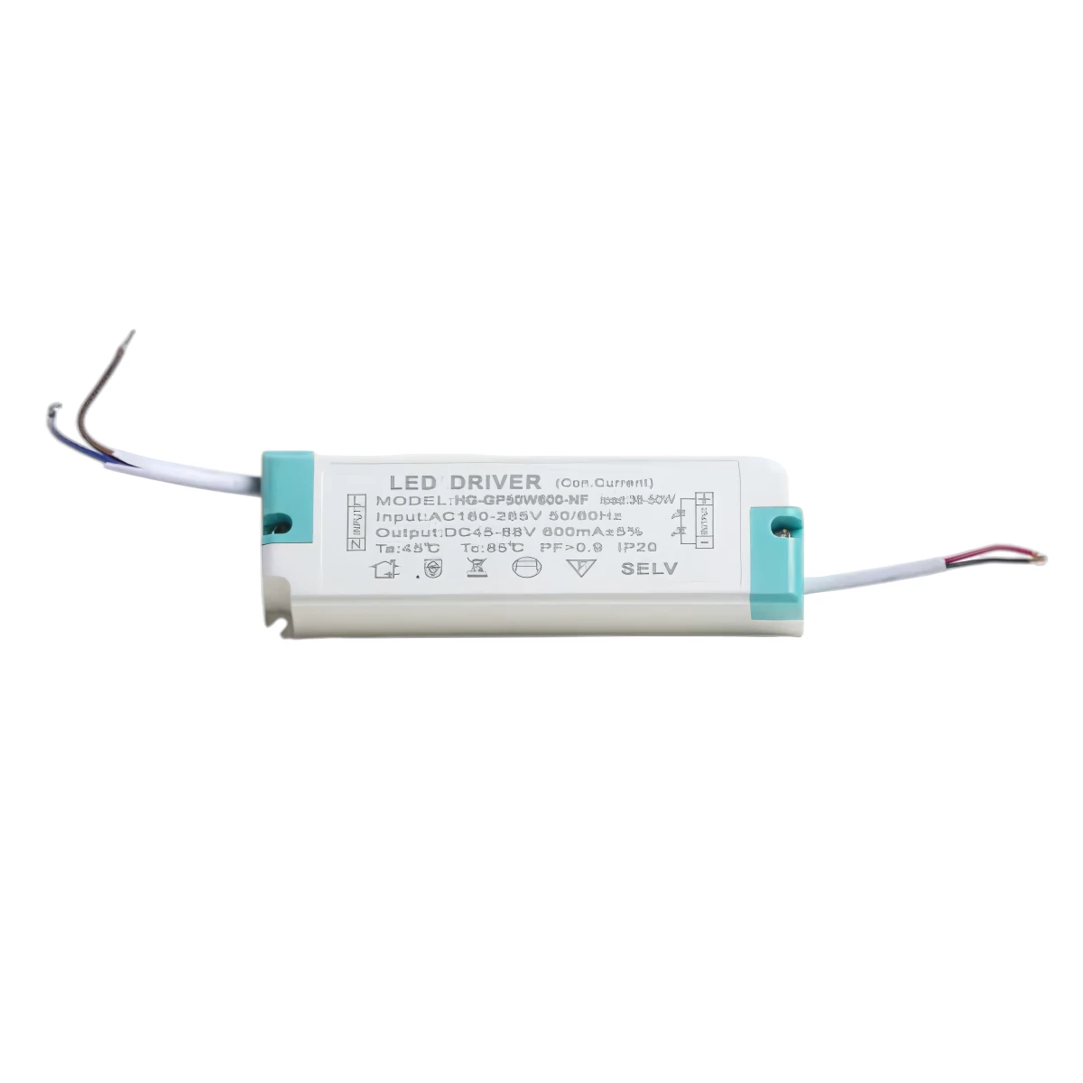Drajver za LED panel 600×600, 36-50W, 600mA