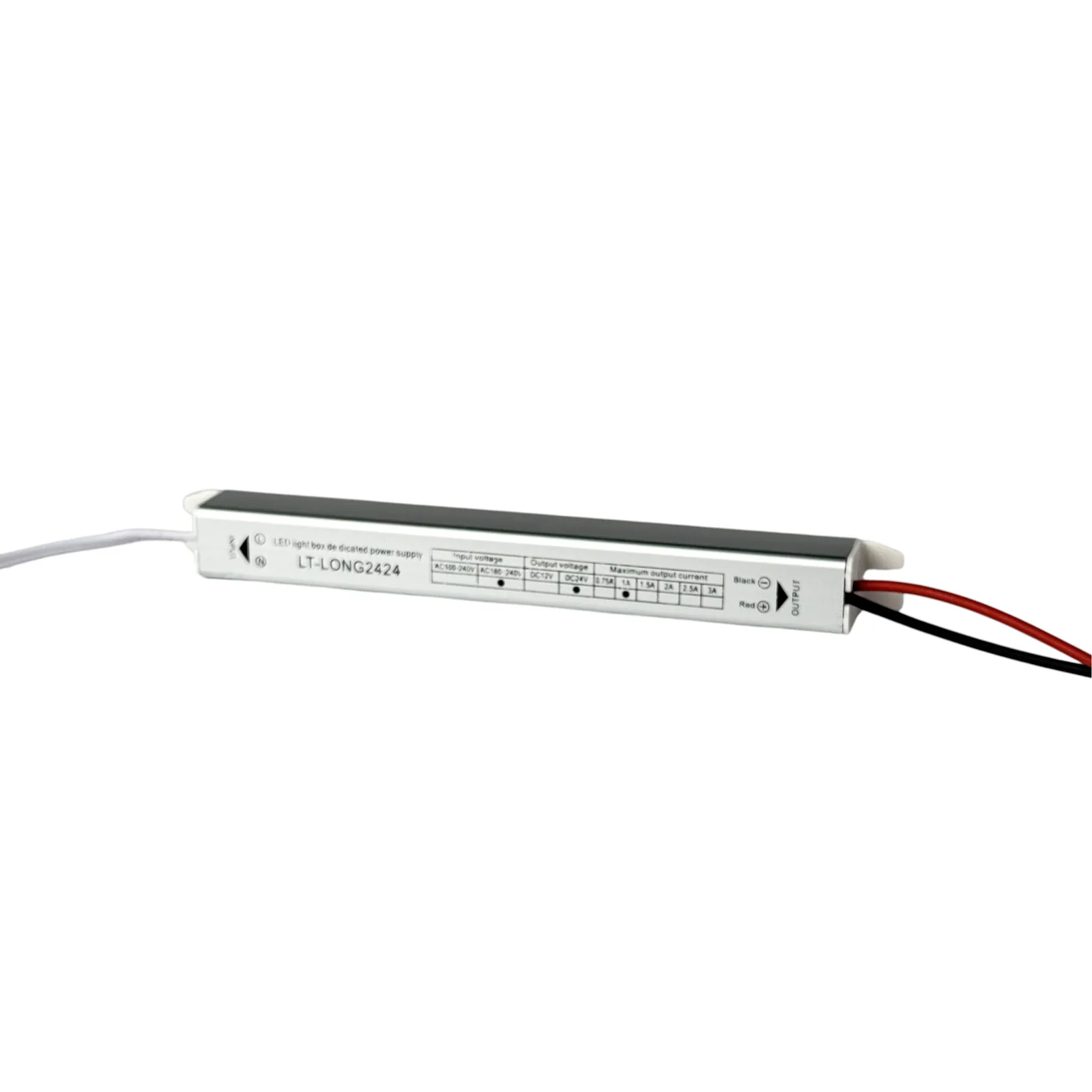 LED napajanje 24V 24W LT-LONG2424 sa izlazom od 1 A, IP20
