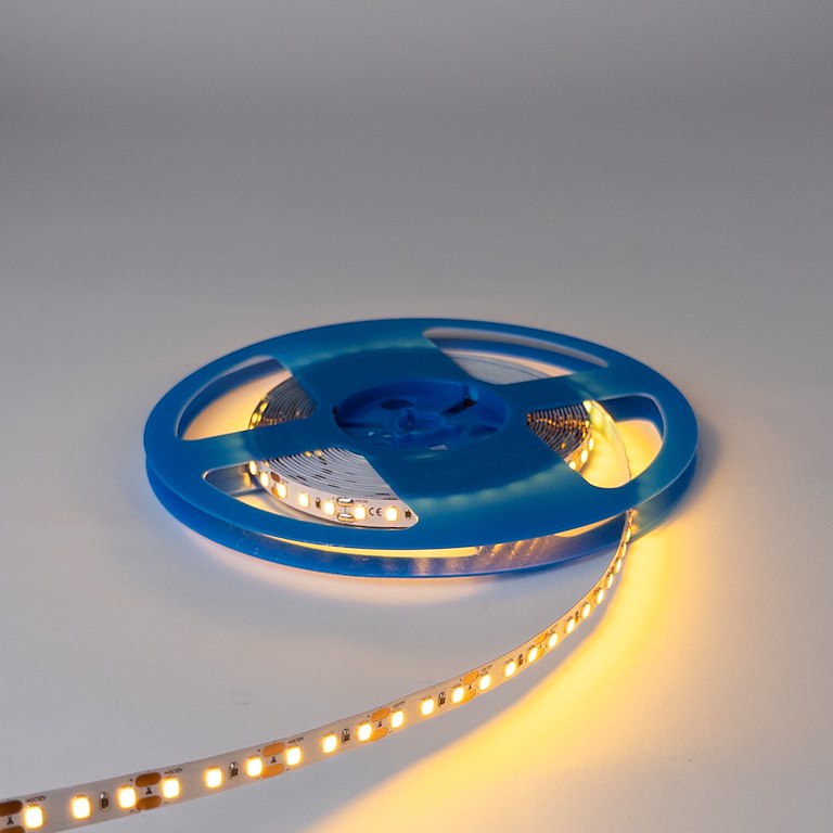 LED traka 12V 2200K 10W zlatna (gold), 2835/120, IP20