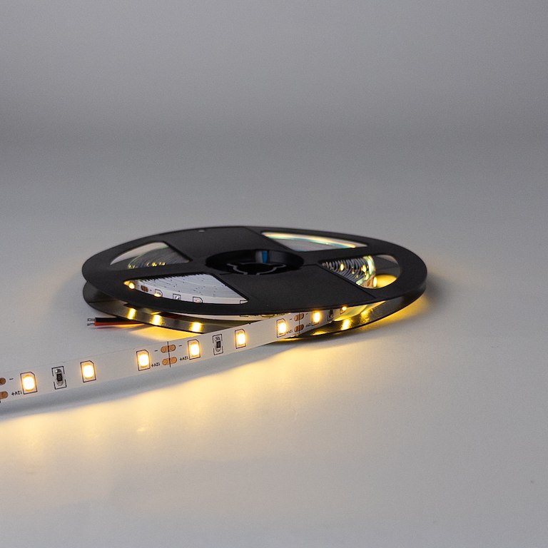 LED traka 12V 2700K 6W toplo bela, SMD 2835/60, IP20