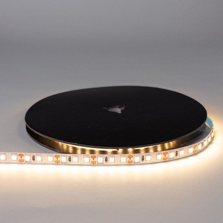 LED traka 12V 3000K 10W toplo bela, 2835/120, IP20