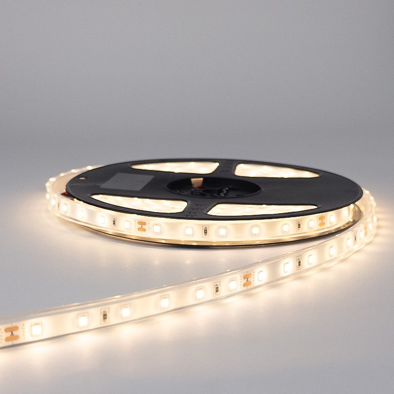 LED traka 2700K IP68 toplo bela u silikonu, 24V, CRI 90, 2835/60