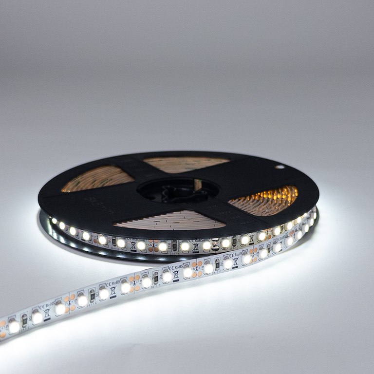 LED traka 3528 6000K hladno bela, model A, 12V i 4,8W po metru