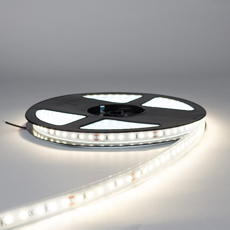 LED traka 4000K IP65 neutralna bela, 24V, 10W, 2835/120