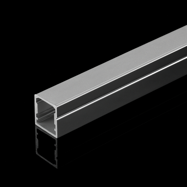 Nadgradni alu profil R-524, najuža R-lajsna 10 × 13 mm za traku do 8 mm