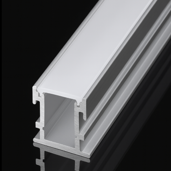 Podni alu profil R-532, dubok 26 mm, za LED traku u podu