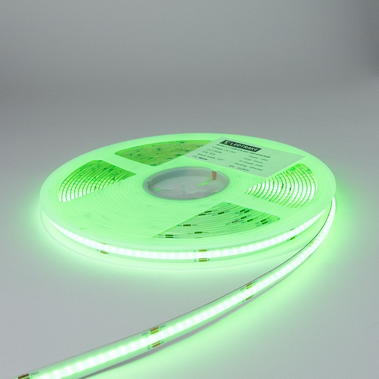 RGB COB LED traka 14W, 24V, ploča 10mm, 576 čipova po metru