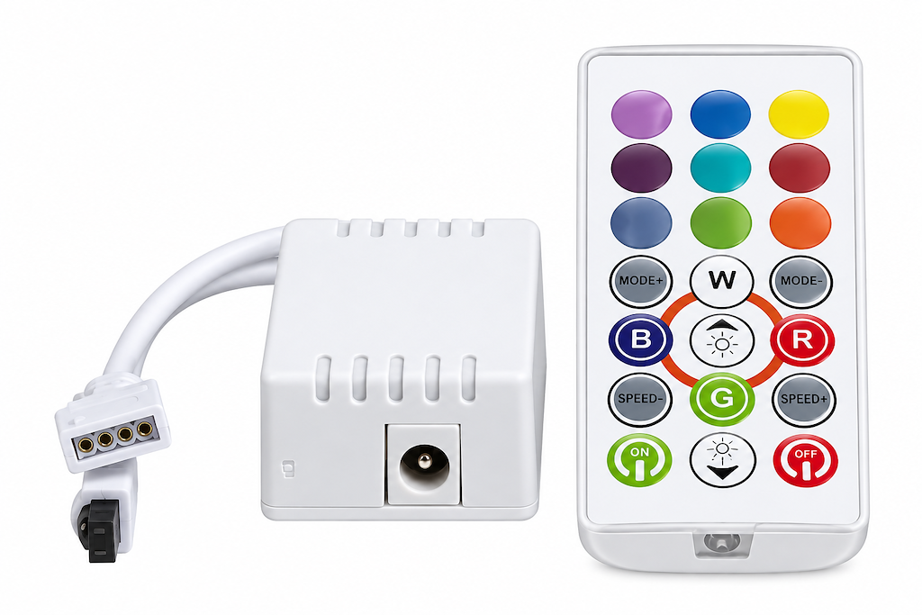 RGB kontroler sa IR daljinskim od 21 tastera i WiFi upravljanjem