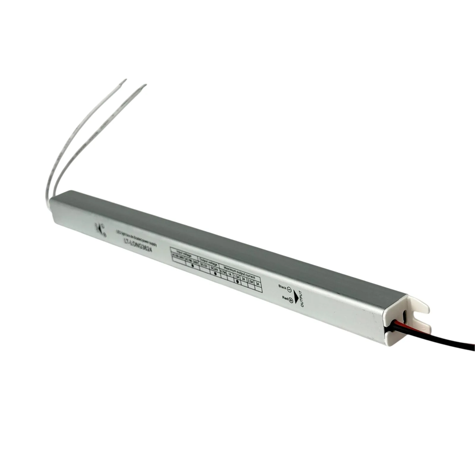 Slim napajanje 24V 36W, model LT-LONG3624 sa izlazom 1,5 A