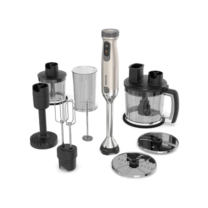 Sencor Štapni blender 6 u 1 (SHB 5751WS), snaga 1500W