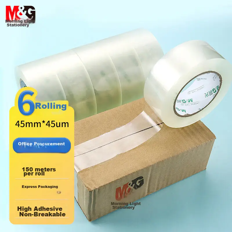 M&G Selotejp traka AJDN7606, 4.5cm x 150m, Providna, 6 komada