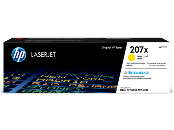 Toner HP 207X žuta