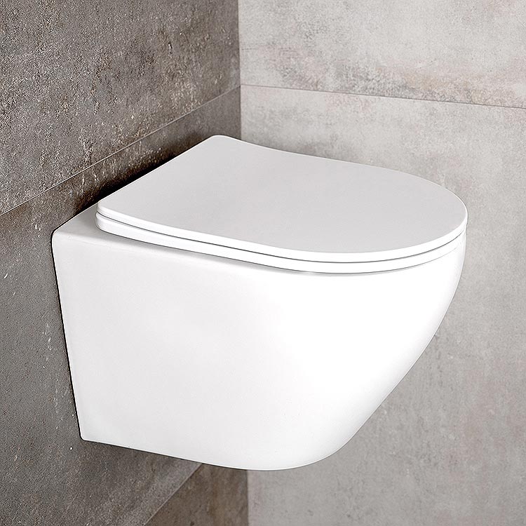 PURO WC DASKA WHITE MATT KOPF15005