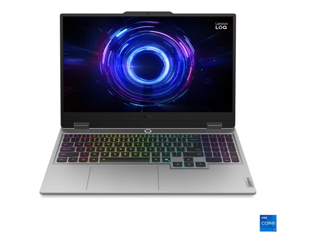 Lenovo LOQ 15IRX10 gaming laptop 15.6" FHD 14-Cores i7-13645HX 16GB 1TB SSD RTX5060 sivi