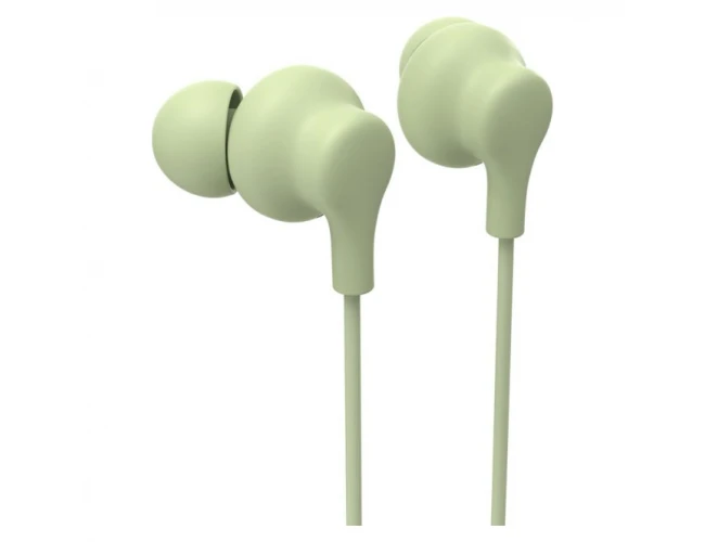 Hama CURLY slušalice bubice+mikrofin,USB-C,zelene
